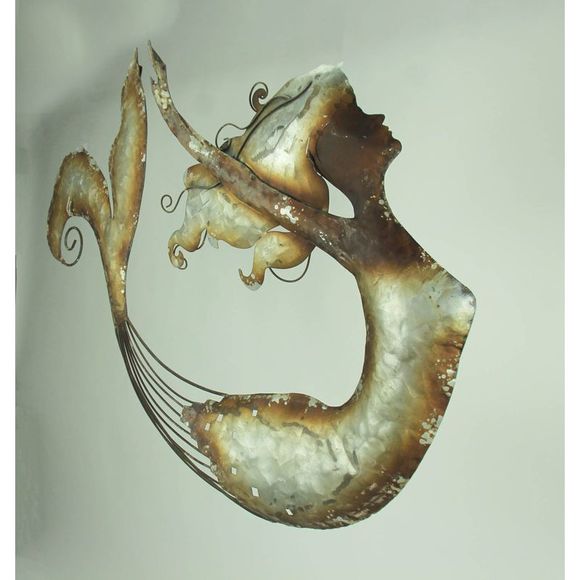 Moby Dick Specialties | Wall Decor | Distressed Metal Art Swimming ...